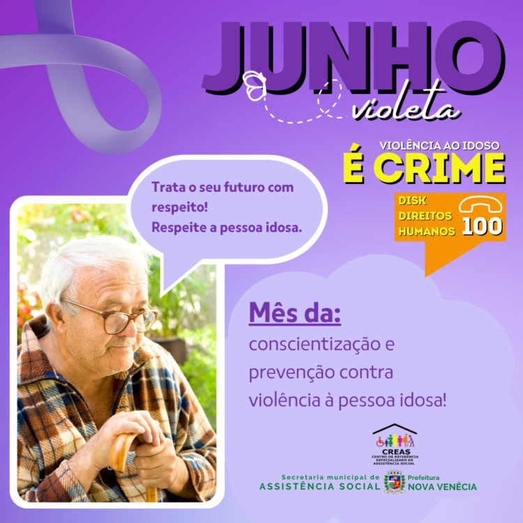 “Junho Violeta”: Campanha Nacional de Enfrentamento à Violência contra ...